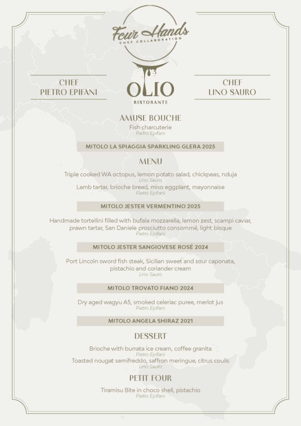 Four Hands: The Olio Rivalry | Olio Kensington Street